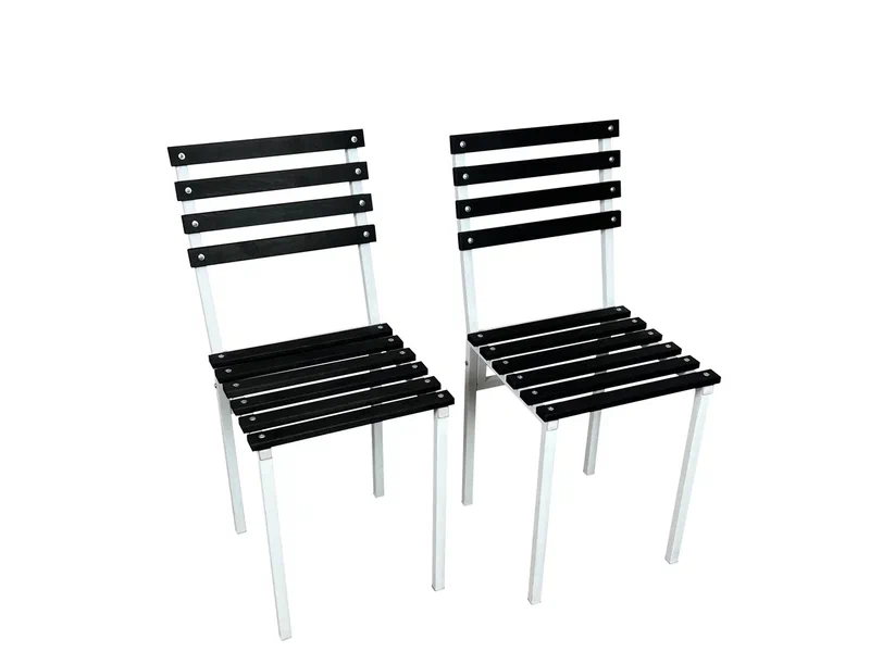 Комплект из 2 стульев Solarius универсальный, черного цвета