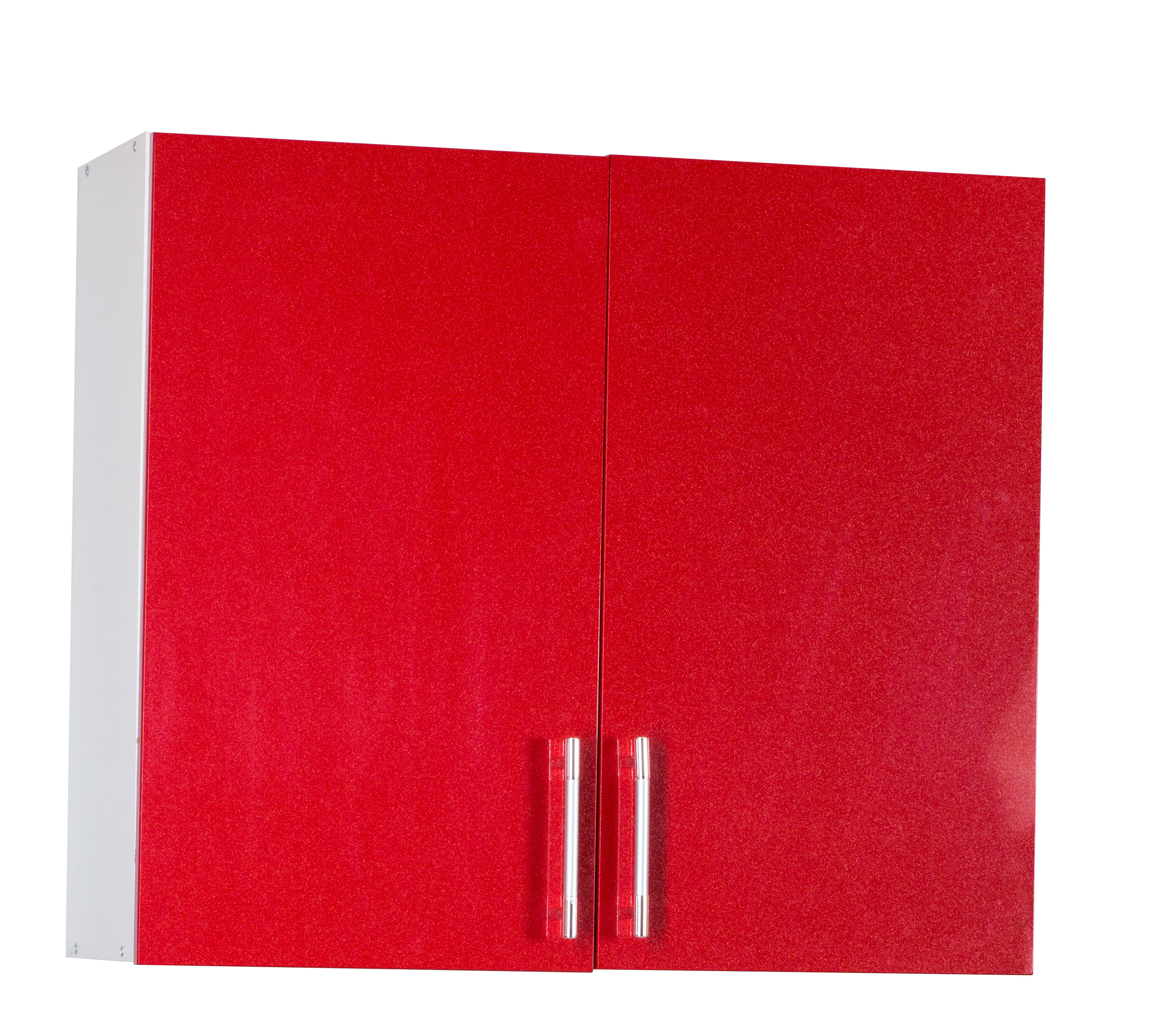 Шкаф для посуды SANTREK 80 красный металлик, с сушкой