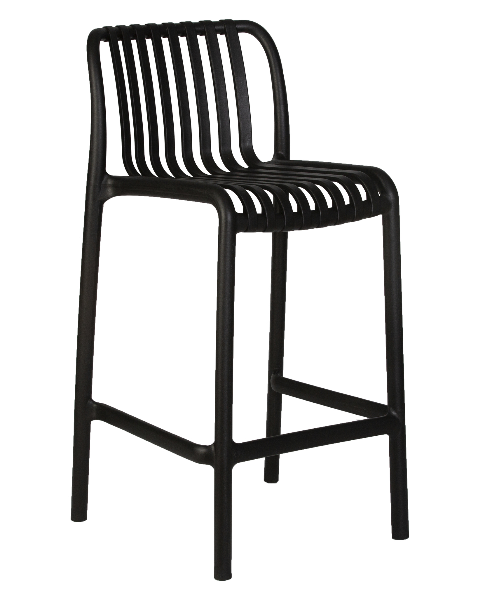 Полубарный стул Империя стульев CHLOE LMZL-PP777-1 black, черный
