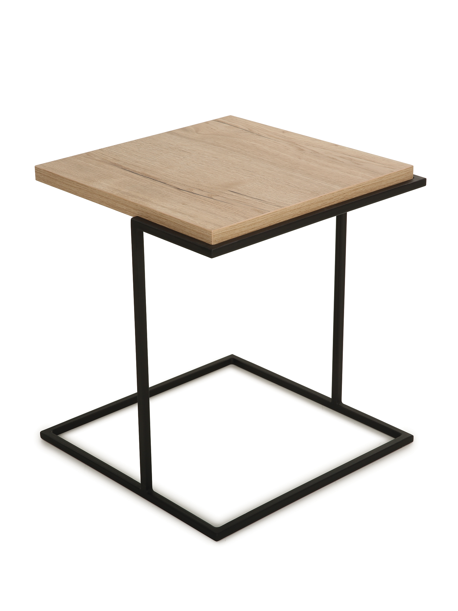 Приставной журнальный, сервировочный стол Beneli ГРАФ, квадратный, 50х50х55 см, 1 шт.