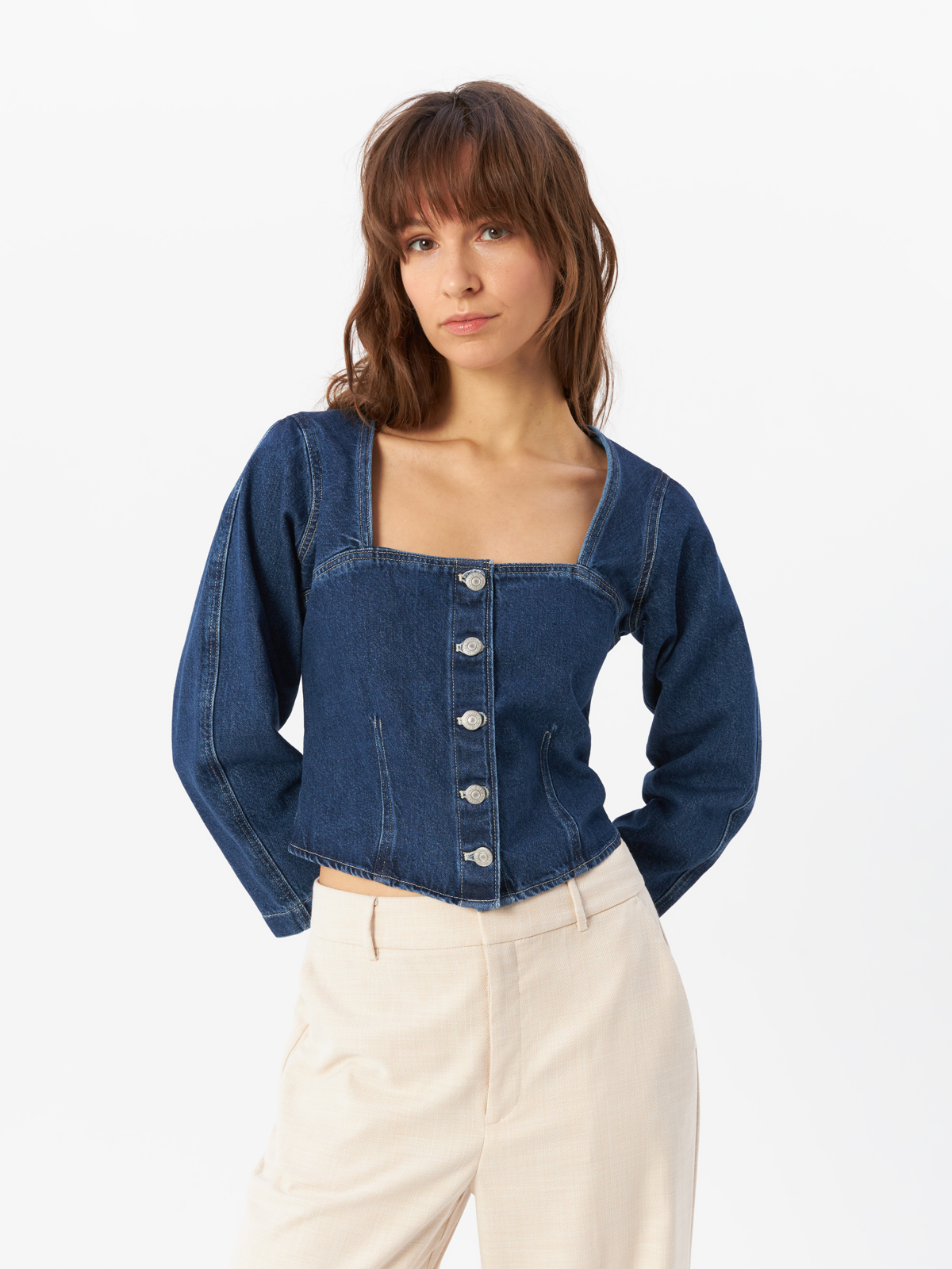 Блуза женская Levi's A4574-0001 синяя XS