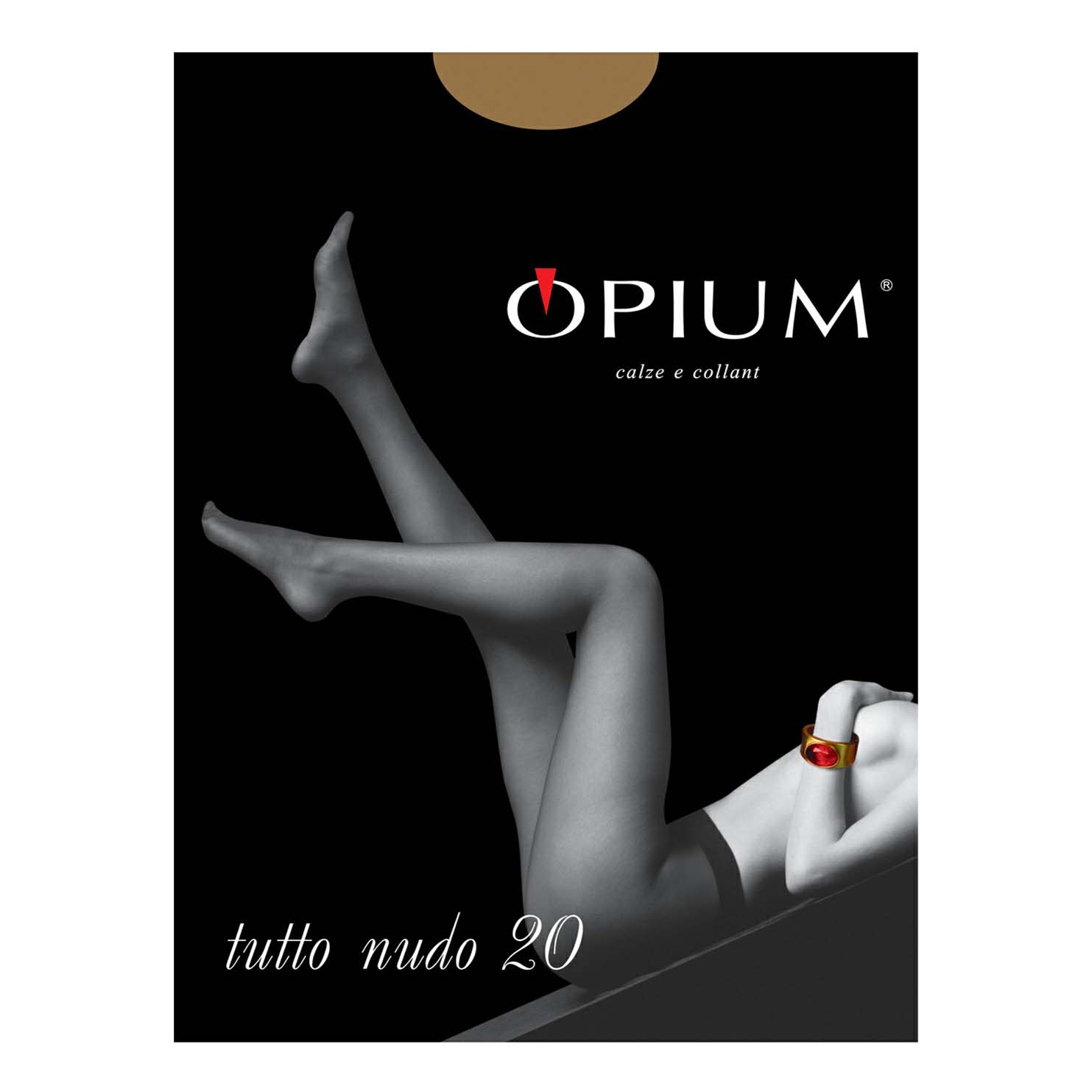 Колготки женские Opium бежевые 3