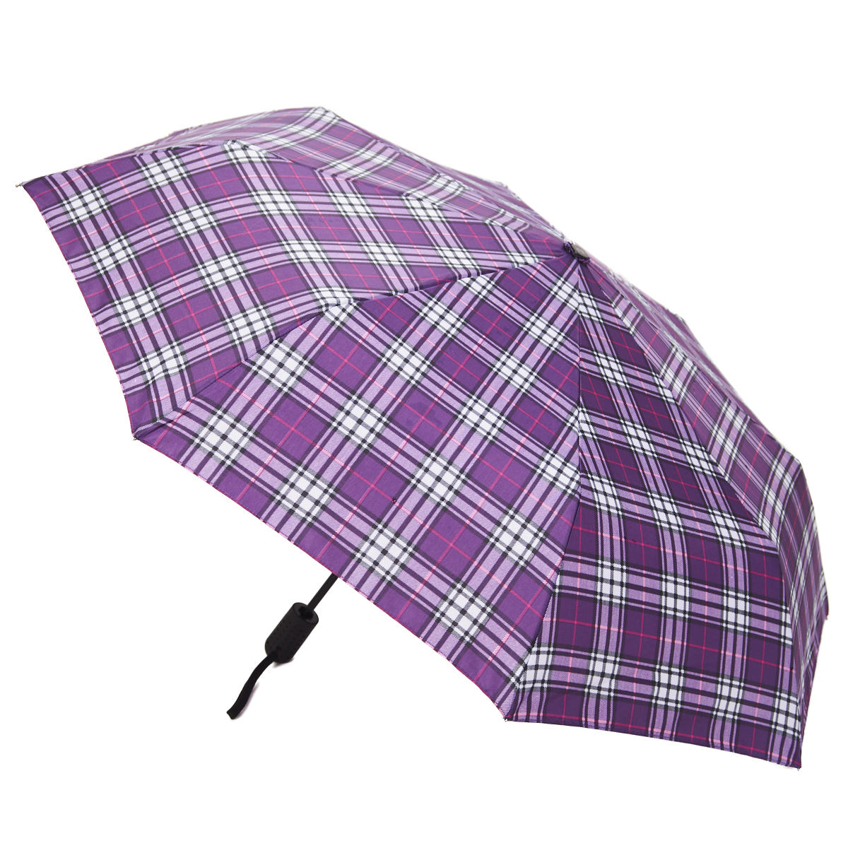 Зонт женский Zemsa 11221 фиолетовый/красный