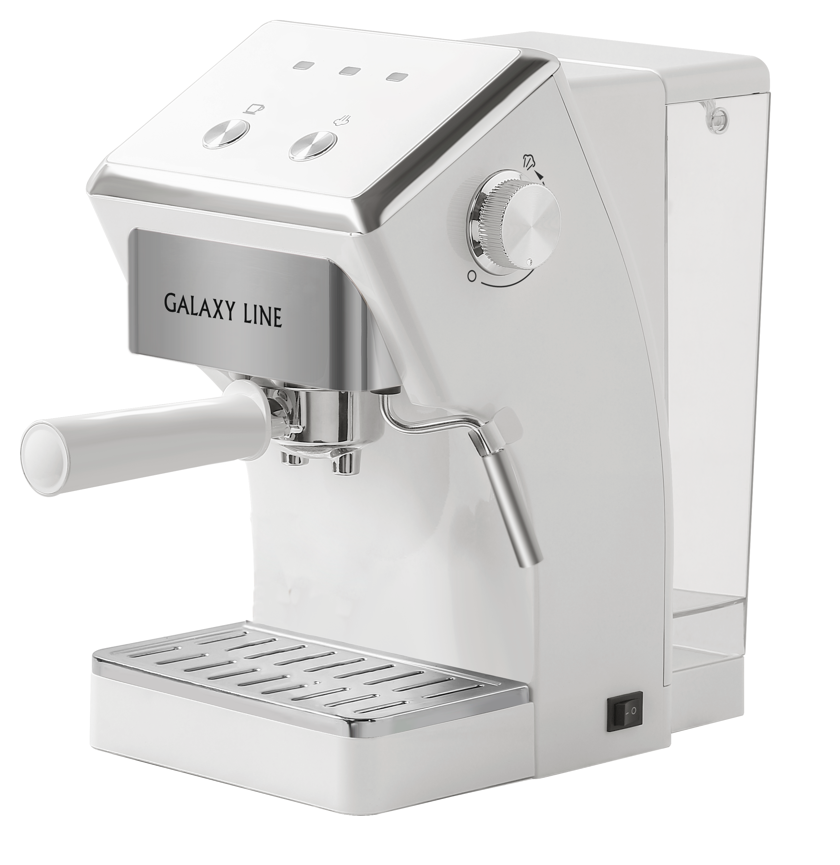 Рожковая кофеварка GALAXY LINE GL0756 белый