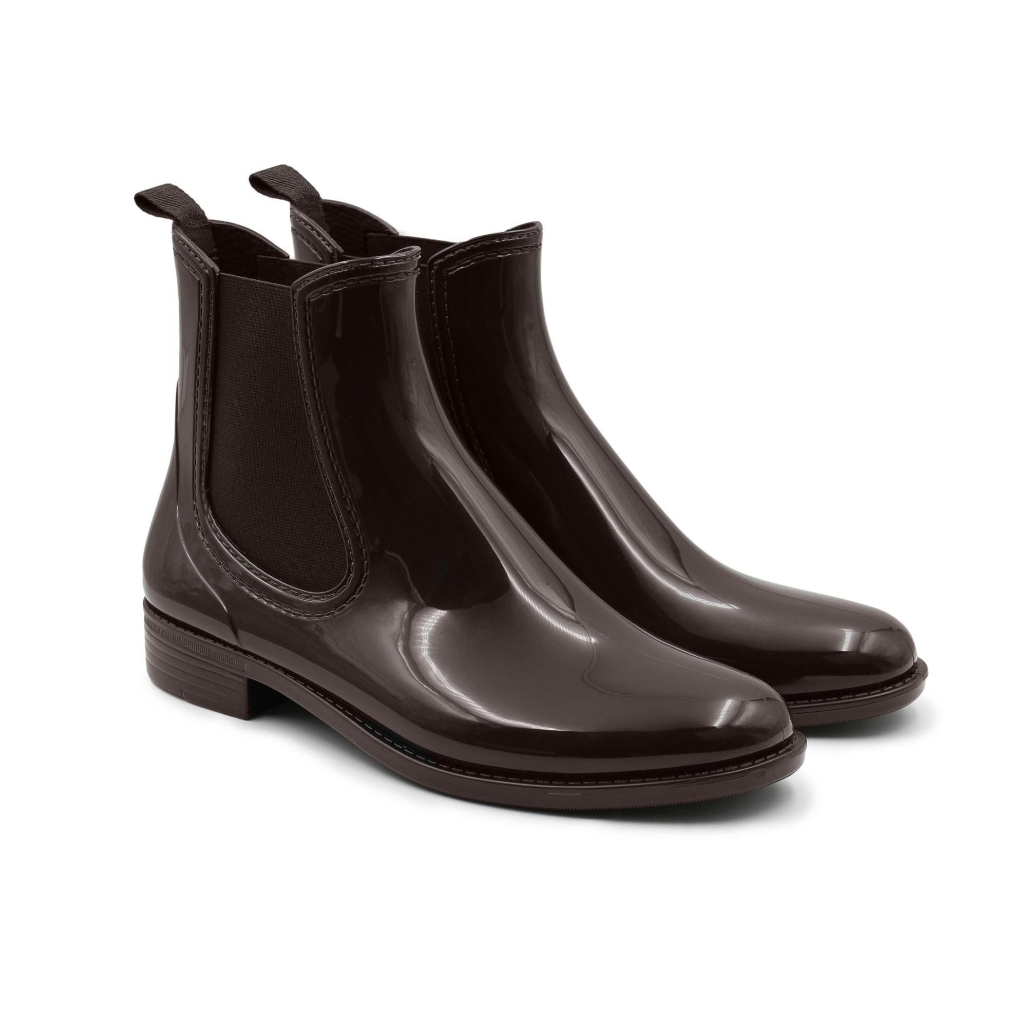 Резиновые ботинки женские Scholl TATY F268451019 коричневые 38 EU