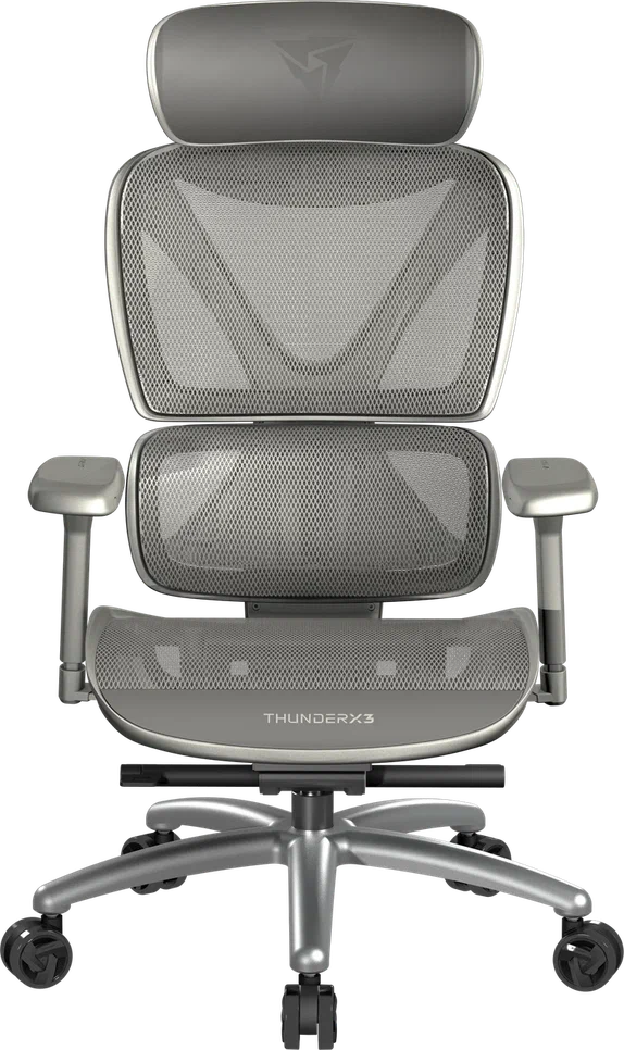 Кресло компьютерное игровое ThunderX3 XTC-Mesh Grey