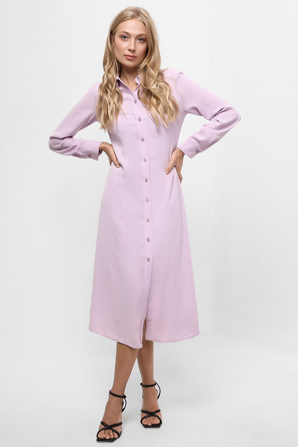 Платье женское Belucci BL22075283-039 фиолетовое M