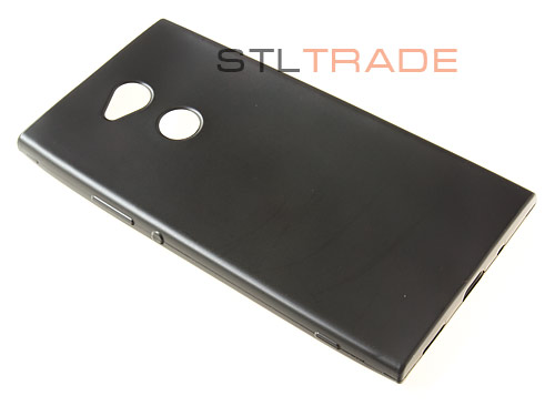 Силиконовый чехол TPU Case Металлик для Sony XA2 ultra dual черный