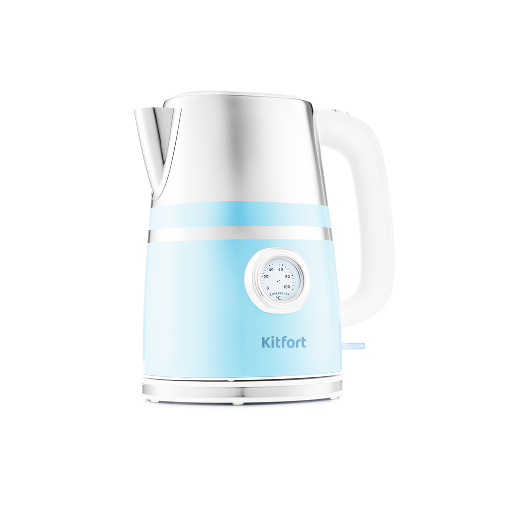 Чайник электрический Kitfort KT-670-4 1.7 л голубой
