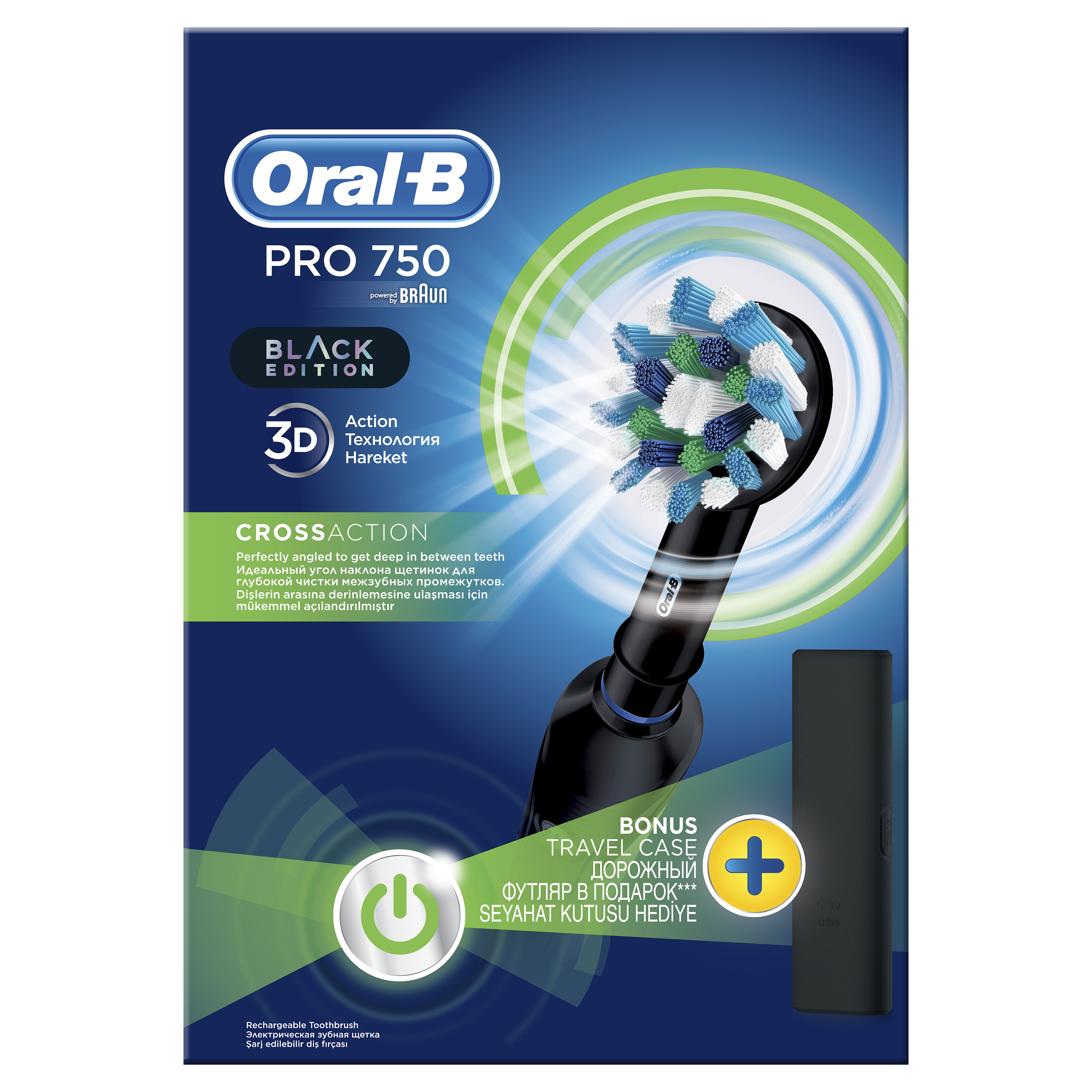 Зубная щетка электрическая Braun Oral-B Pro 750 D16.513.UX