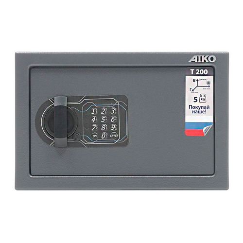 Сейф мебельный Aiko T 200 EL 200x310x200мм электронный (S10399211214)