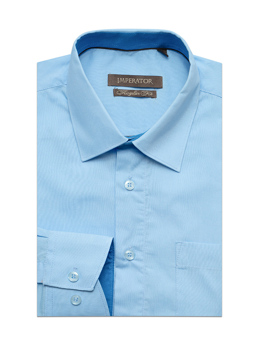 Рубашка мужская Imperator Bell Blue-33 sl. голубая 38/178-186
