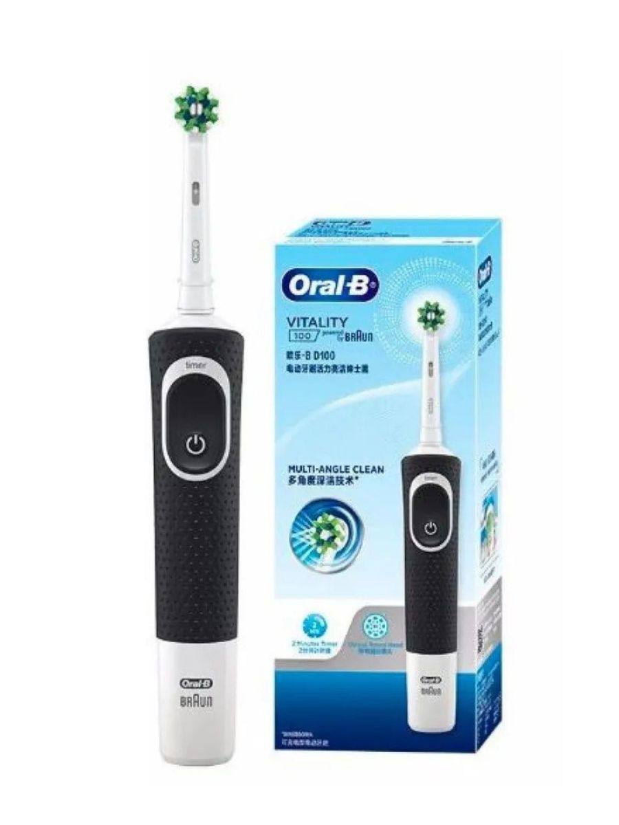 Электрическая зубная щетка Oral-B D100.413.1 черная