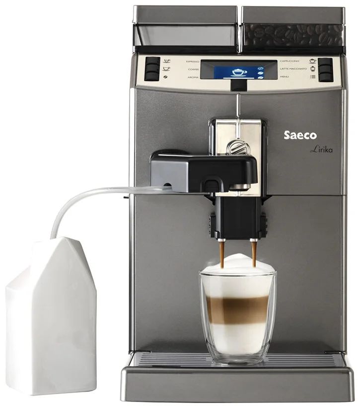 Кофемашина автоматическая Saeco Cappuccino серебристый