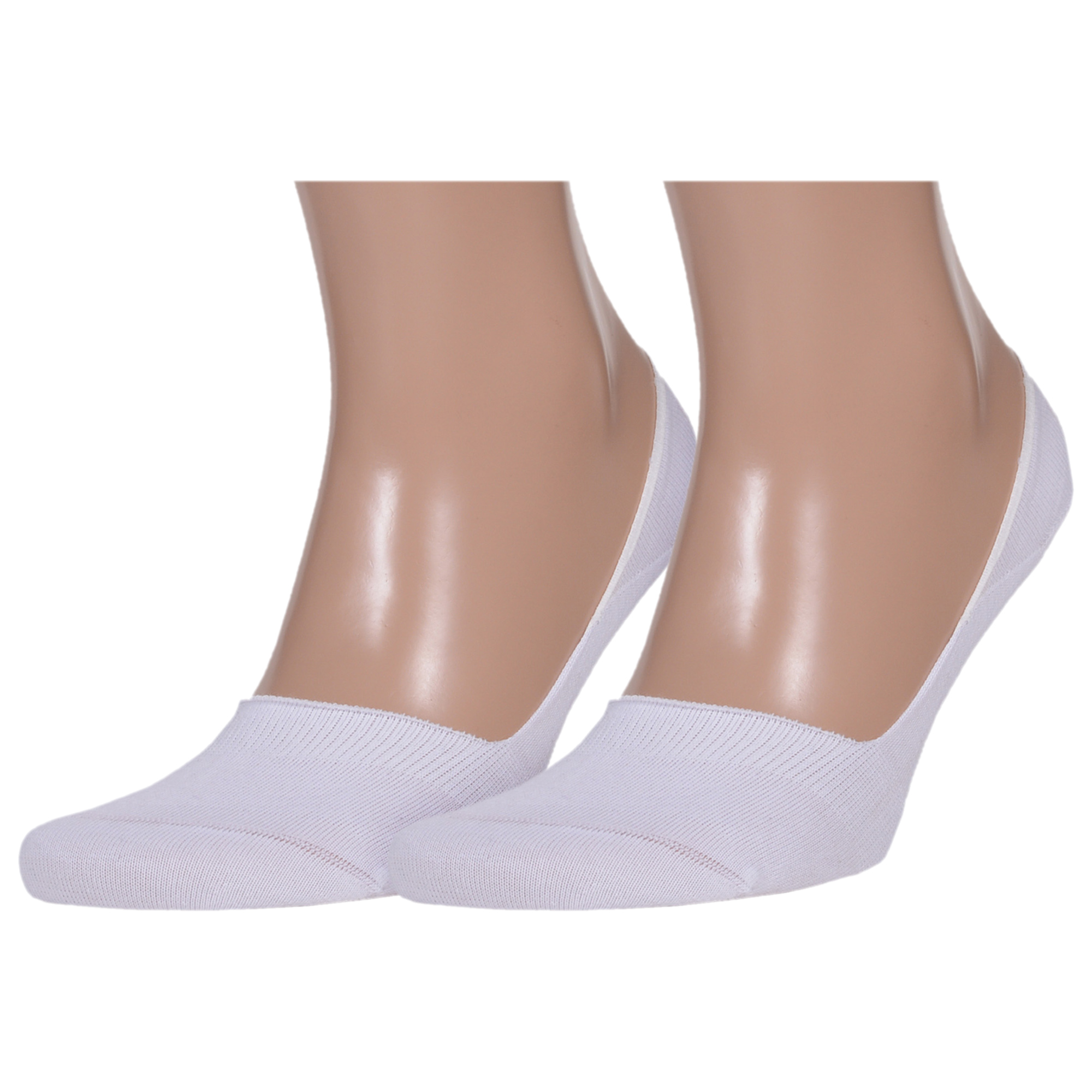 Комплект следков мужских Grinston socks 2-20D4 белых 29