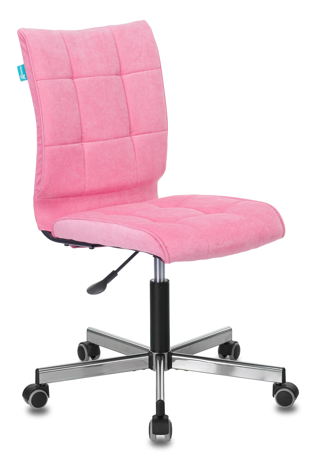 Кресло Бюрократ CH-330M, на колесиках, ткань, розовый [ch-330m/velv36]
