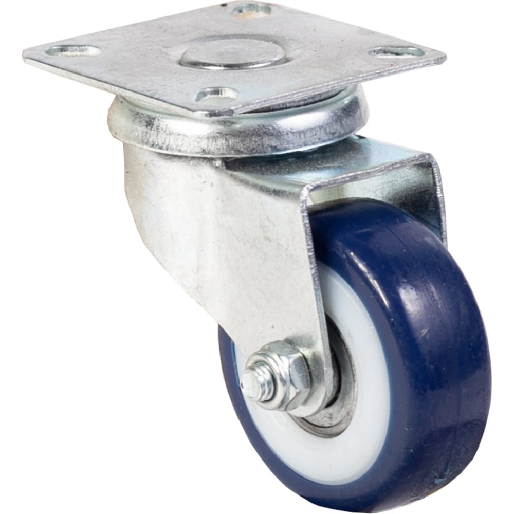 А5 Мебельное синее колесо, 50мм - SCv 25 1000128