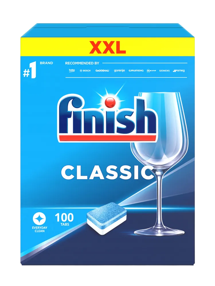 Таблетки для посудомоечной машины Finish Classic, 100 таблеток