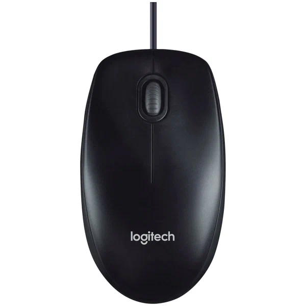 Проводная мышь Logitech M90 черный (910-001794/910-001793)