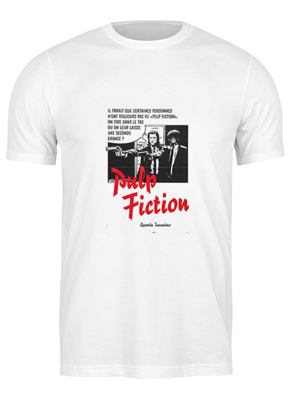 Футболка мужская Printio Pulp fiction белая M