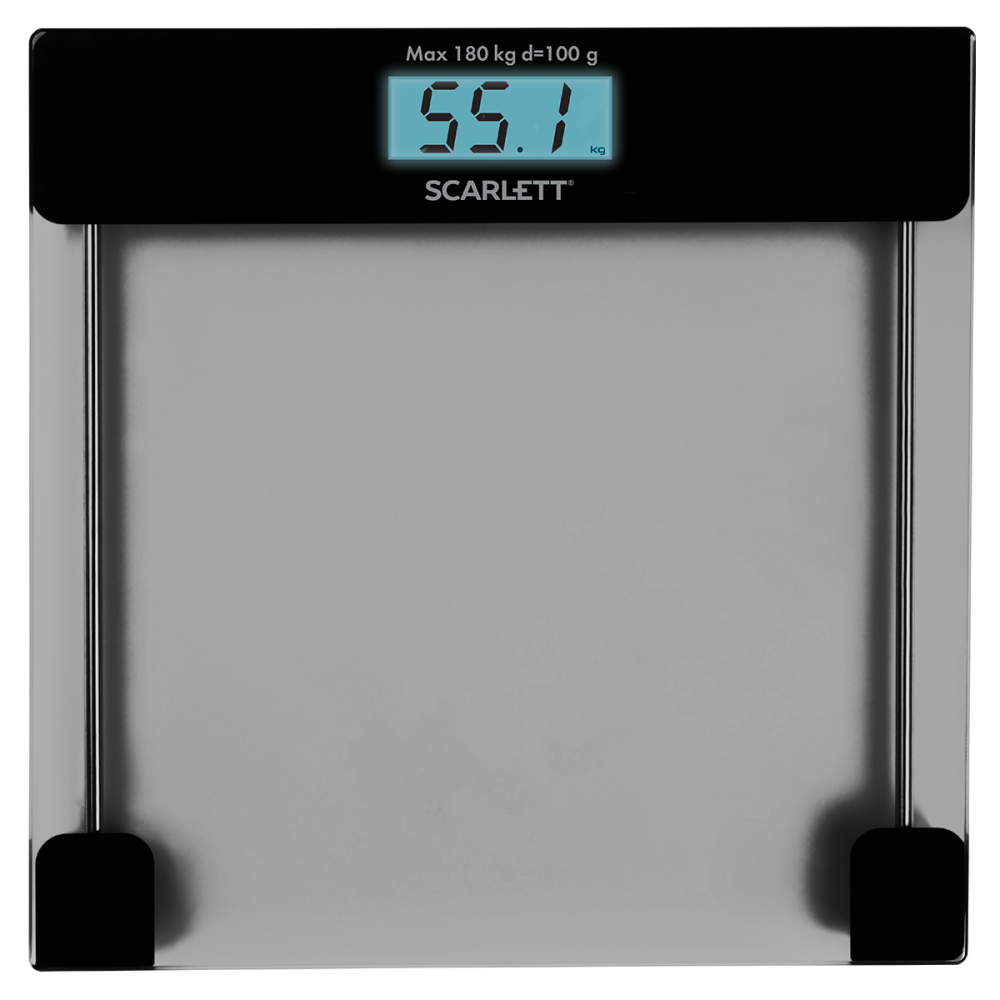 Весы напольные Scarlett SC-BS33E105 черный, серый