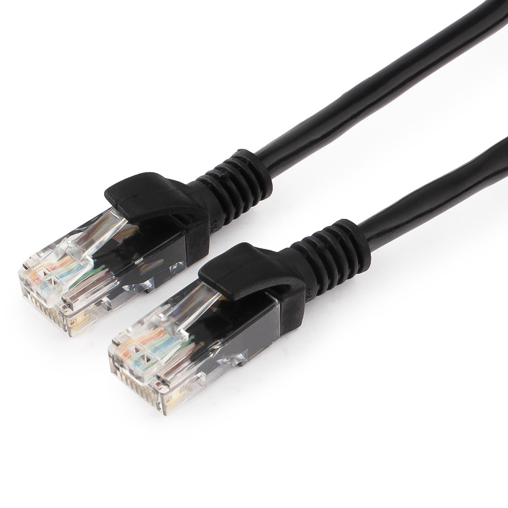 Патч-корд Гарнизон 2x RJ-45 RJ 45 м (PC-UTP-5e-0.5-BK)