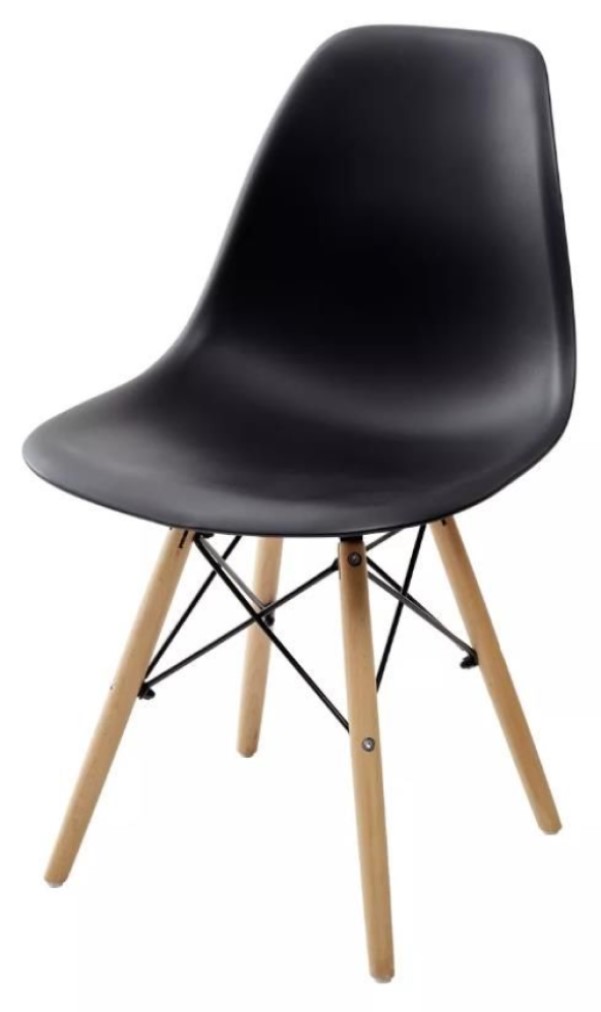 Комплект стульев 4 шт. M-City FROST PP-8110, черный