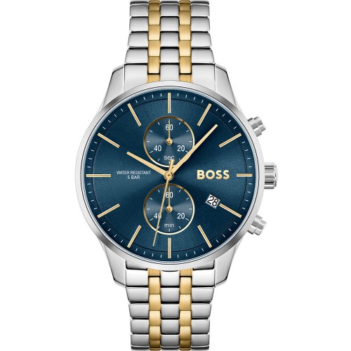 Наручные часы мужские HUGO BOSS HB1513976 серебристые