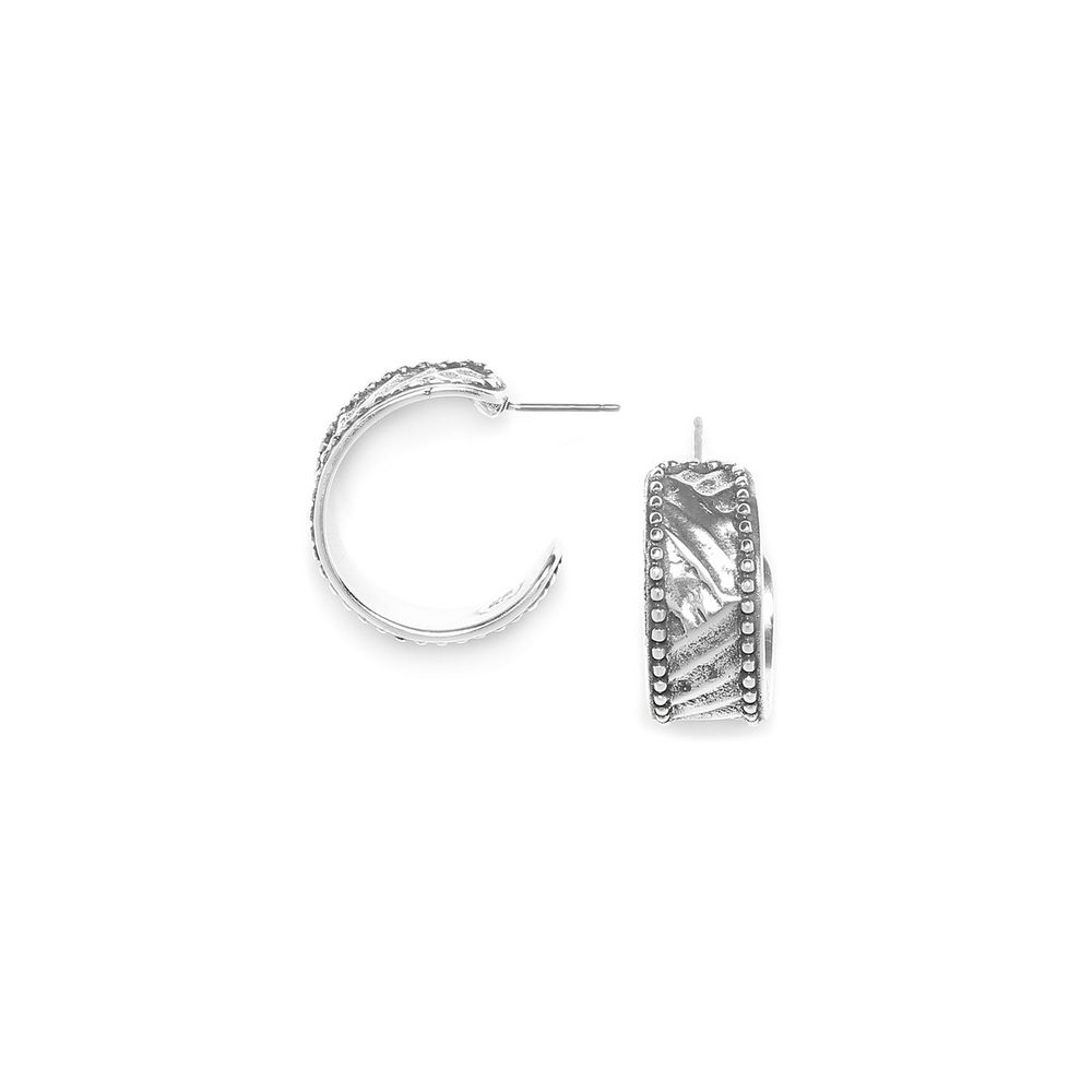 Серьги конго из бижутерного сплава ORI TAO OT23.1-12-30505