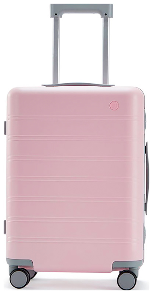 Чемодан женский Ninetygo Manhattan Frame Luggage розовый, 68.2х46.9х26.4 см