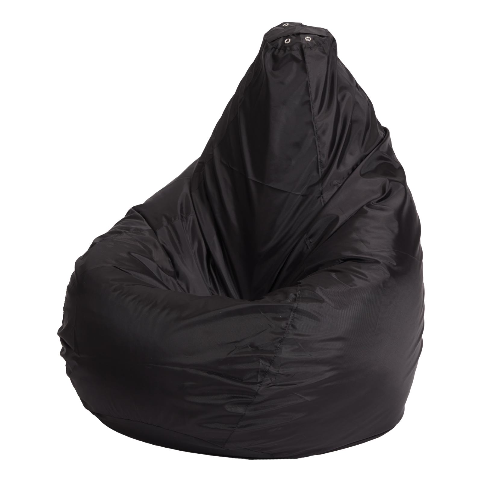 Кресло-мешок «Груша», XXL (135x100), оксфорд, Черный