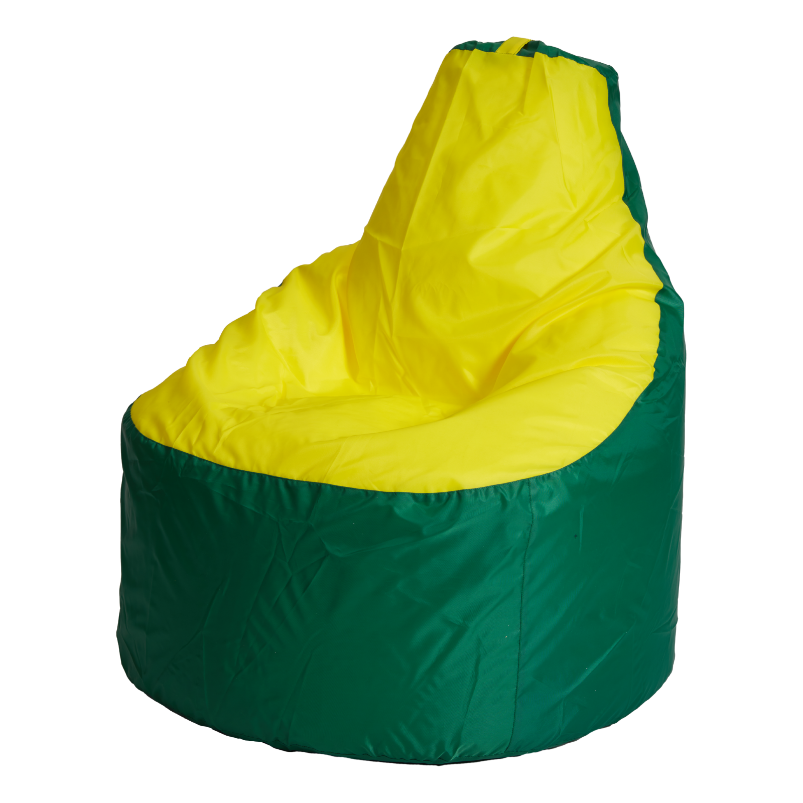 Кресло-мешок «Комфорт», оксфорд, Зеленый и желтый