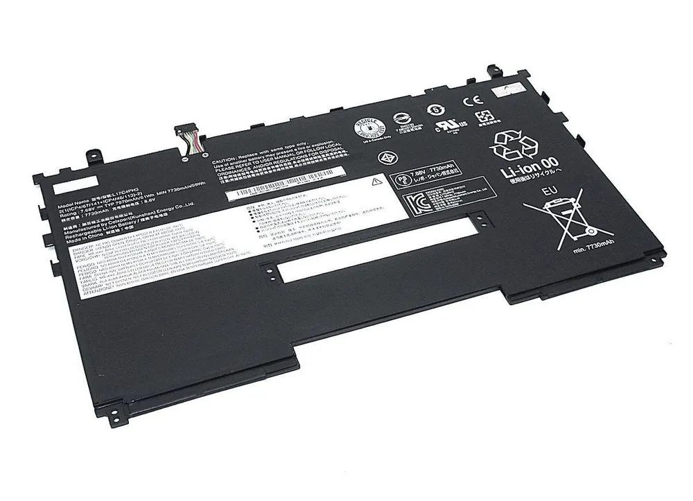 Аккумуляторная батарея для ноутбука Lenovo Yoga C630 L17S4PH3 7,68V 7820mAh