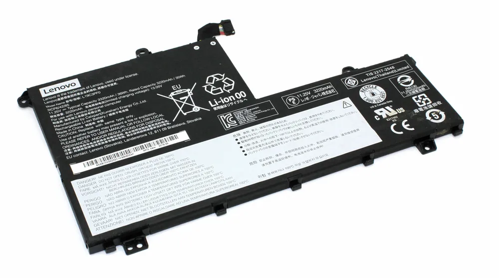 Аккумуляторная батарея для ноутбука Lenovo L19C3PF0 11.25V 3320mAh