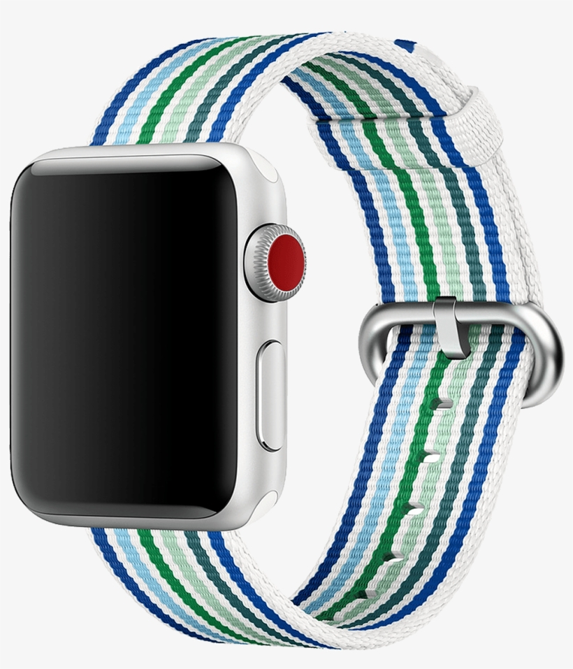 Ремешок Awei для Apple Watch 42 mm new canvas band синий