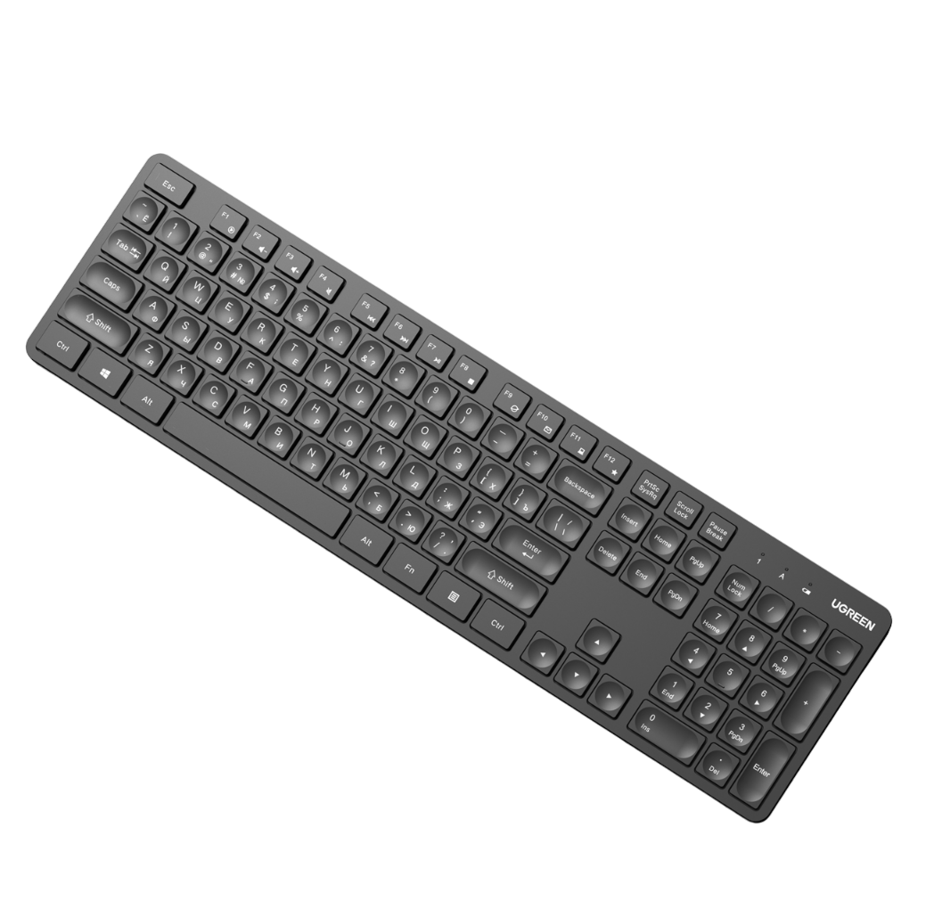 Беспроводная клавиатура uGreen KU004 Black
