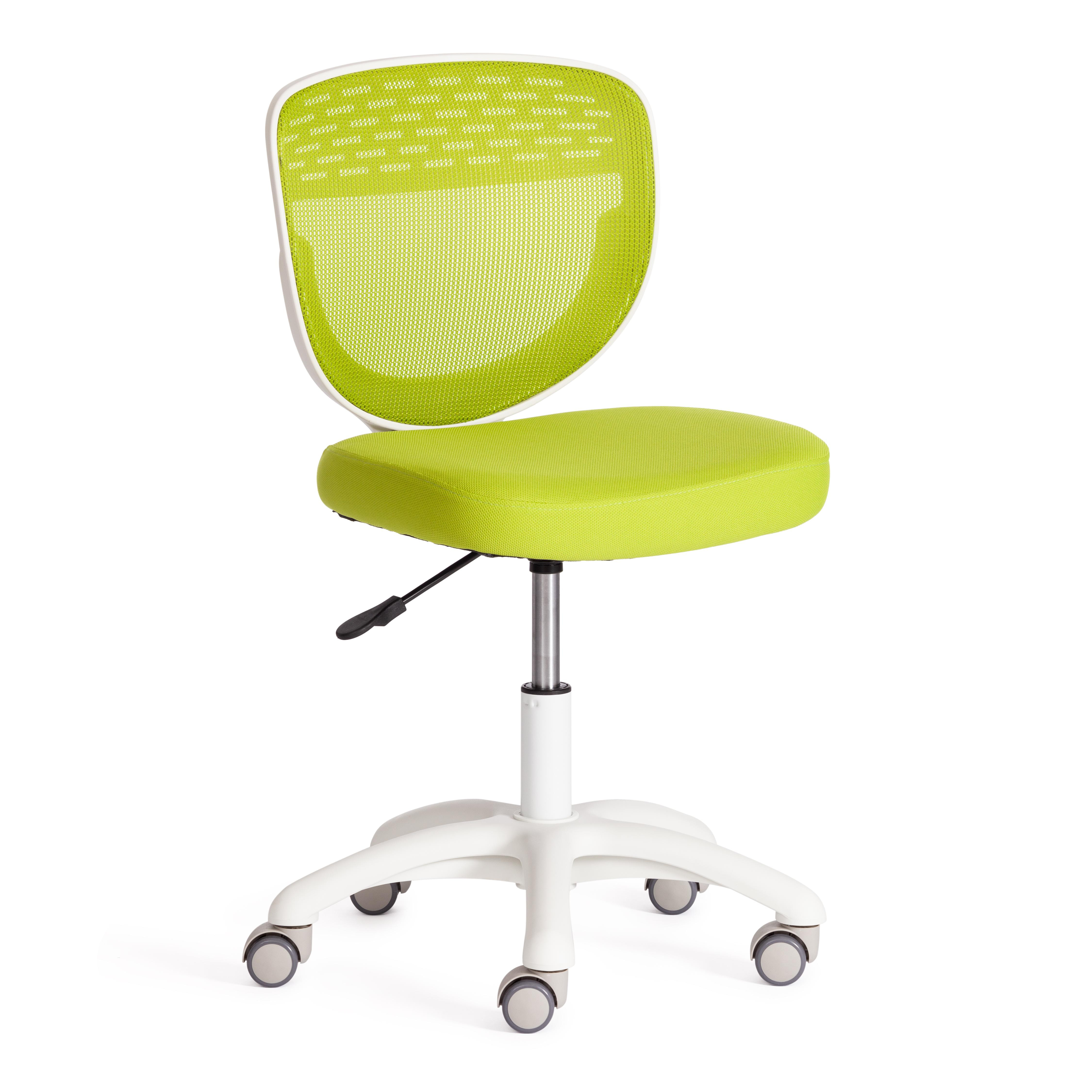 Кресло компьютерное TetChair Junior M на колесиках для школьника , зеленый