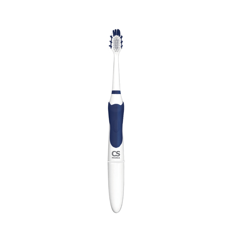 Электрическая зубная щетка CS Medica CS-9630-H белый, синий