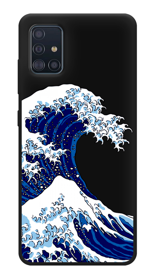 Чехол Awog на Samsung Galaxy A51 "Волна в Канагаве"