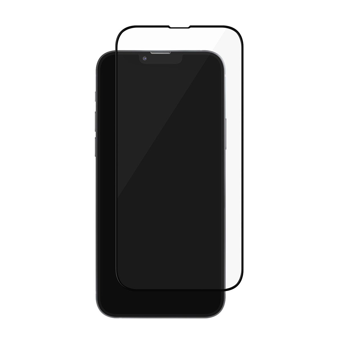 Стекло защитное uBear Extreme Nano Shield для iPhone 14, с аппликатором Easy App