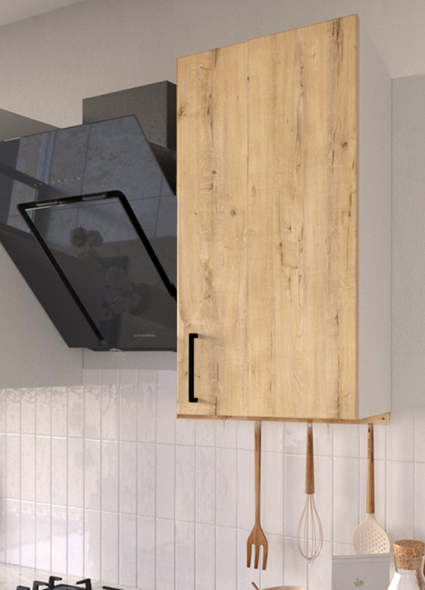 Шкаф кухонный навесной с посудосушителем VITAMIN мебель 45 см