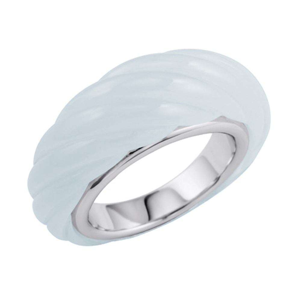 Кольцо из стали со смолой Nina Ricci 70121611606056