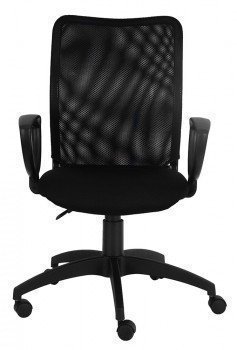 Кресло офисное черное Бюрократ CH-599AXSN/TW-11