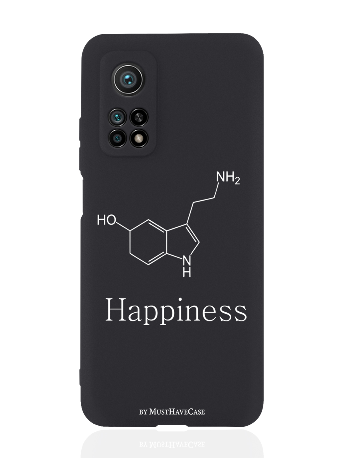 Чехол MustHaveCase для Xiaomi Mi 10T Молекула счастья черный