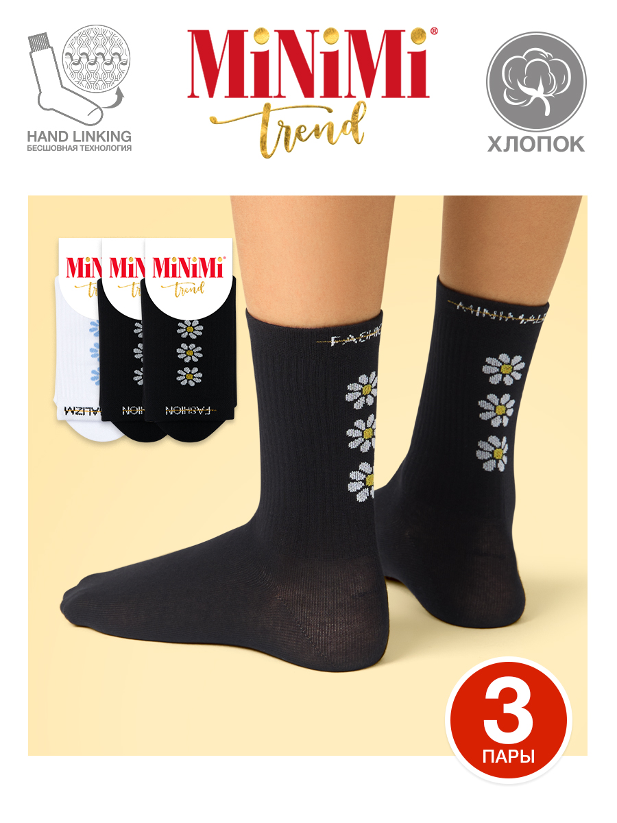 Комплект носков женских Minimi MINI TREND 4215 разноцветных 35-38
