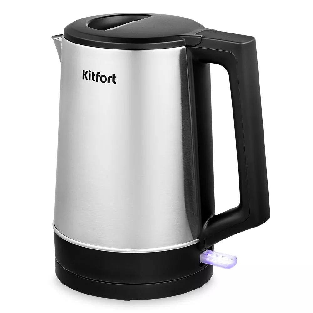 Чайник электрический Kitfort КТ-6183 1.7 л черный, серый