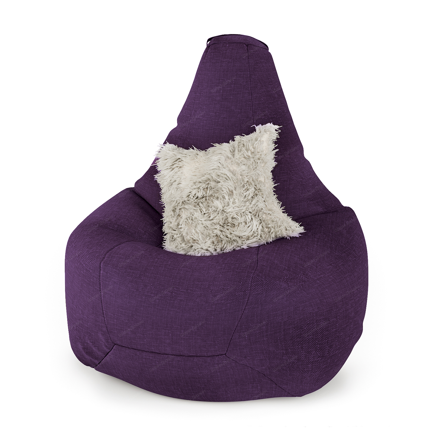 Кресло-мешок Шарм-Дизайн Груша XL, фиолетовый