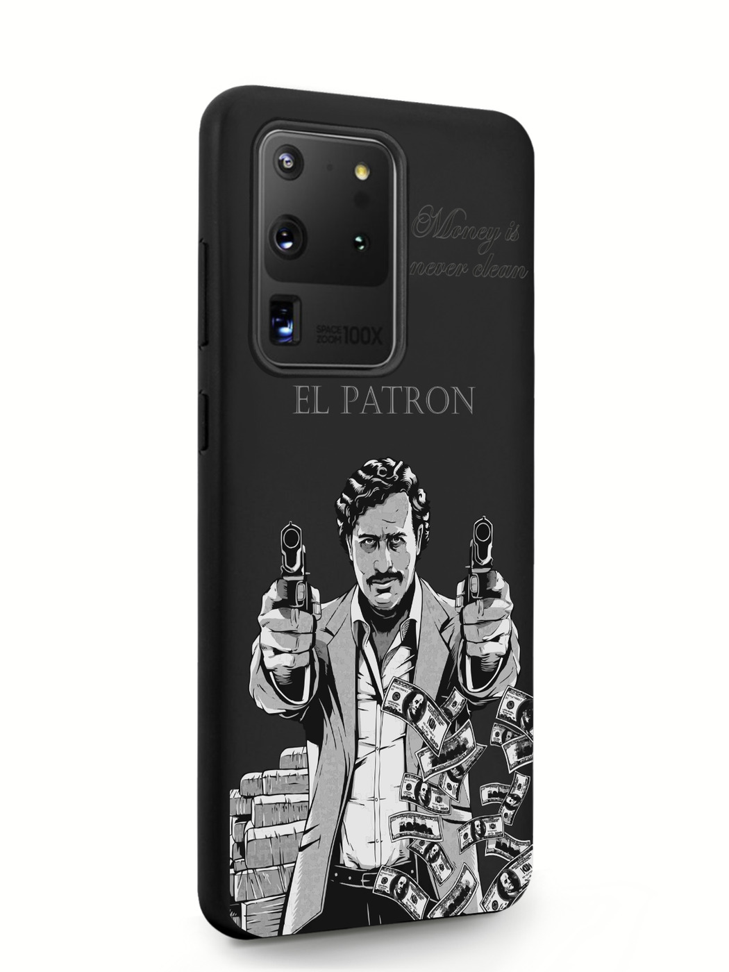 Чехол MustHaveCase для Samsung Galaxy S20 Ultra El Patron Pablo Escobar черный