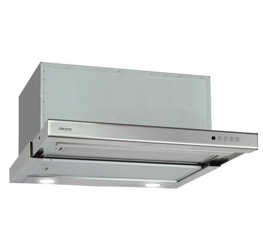 Вытяжка встраиваемая AKPO WK-7 Light plus twin II 60 1М Silver