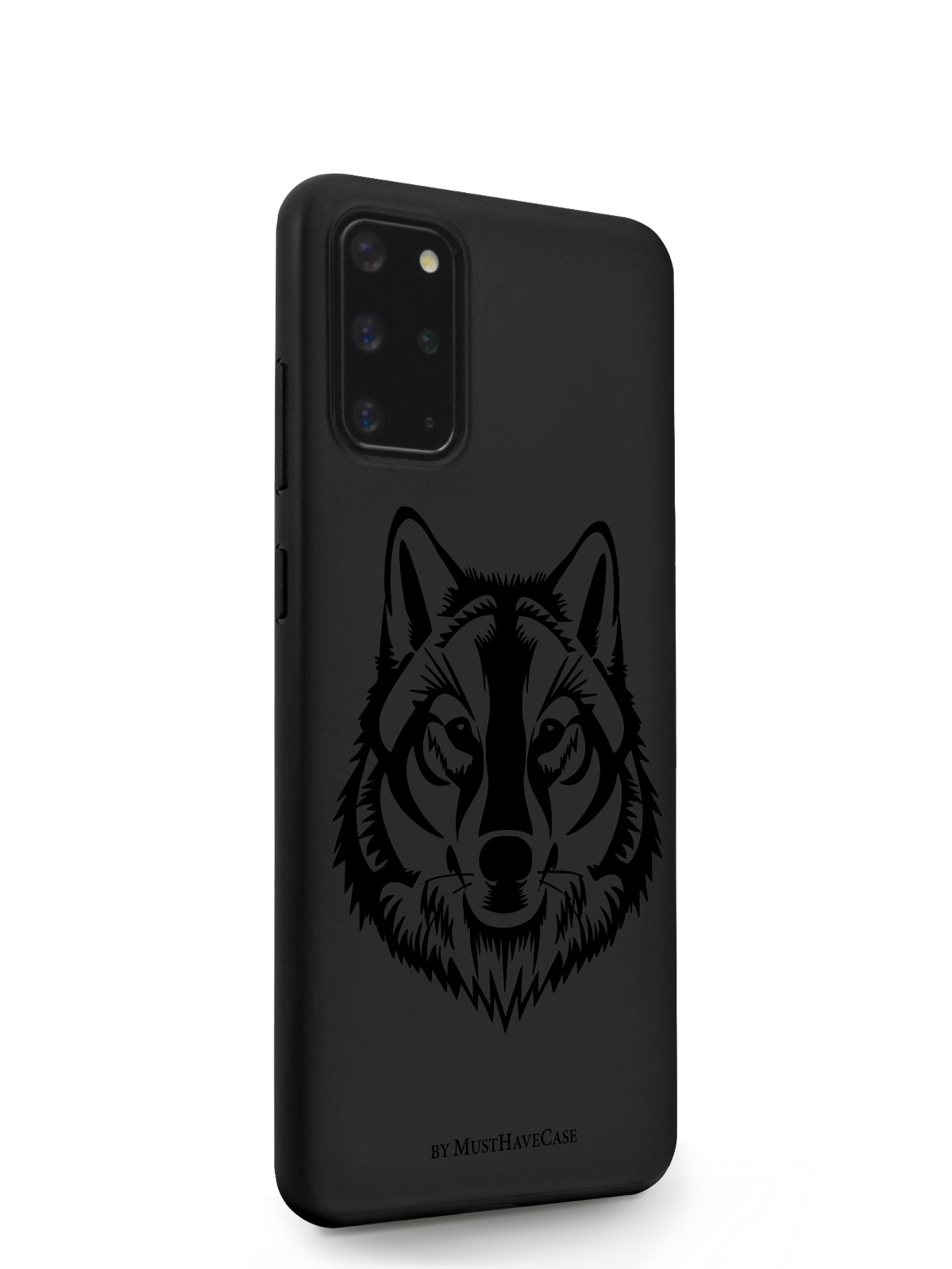 Чехол MustHaveCase для Samsung Galaxy S20+ Волк черный